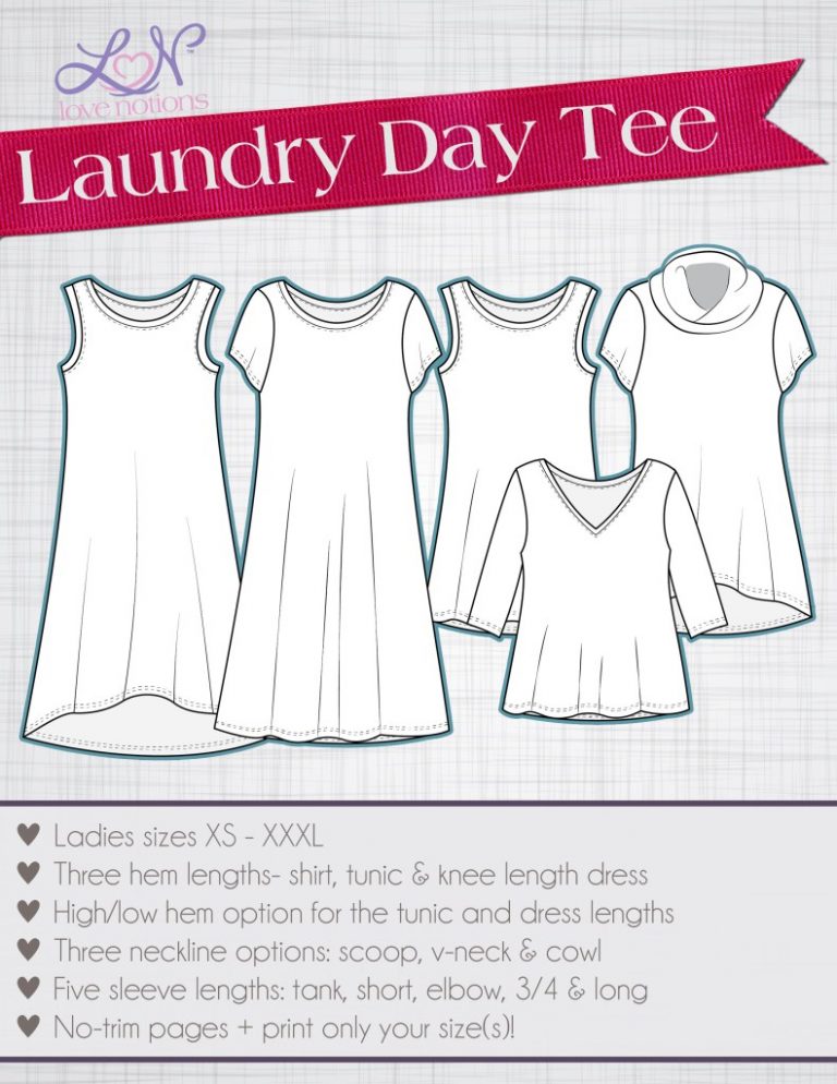 75+ most popular free PDF sewing patterns - Swoodson Says