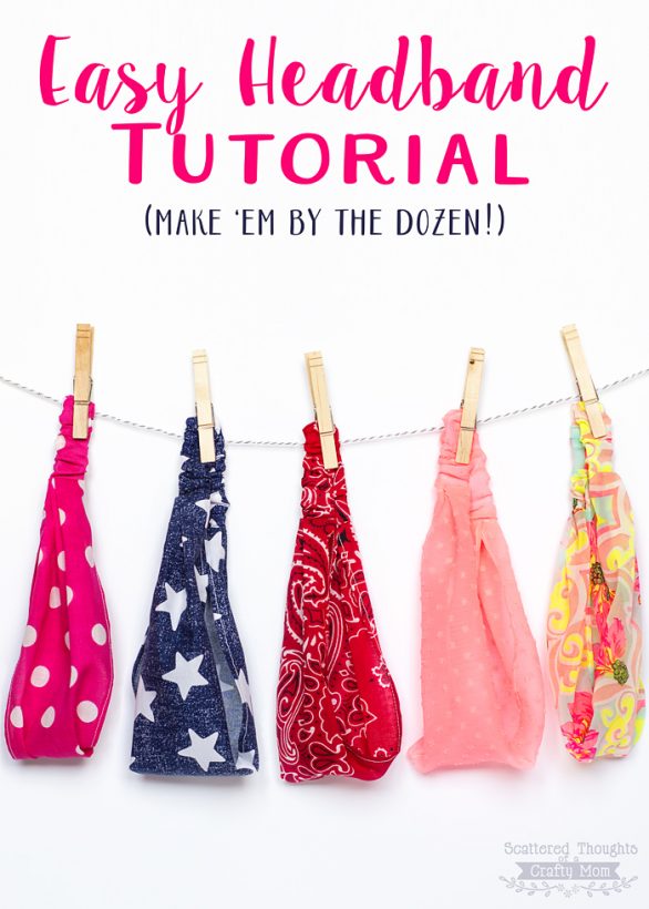 20+ free headband patterns to sew for women - Swoodson Says