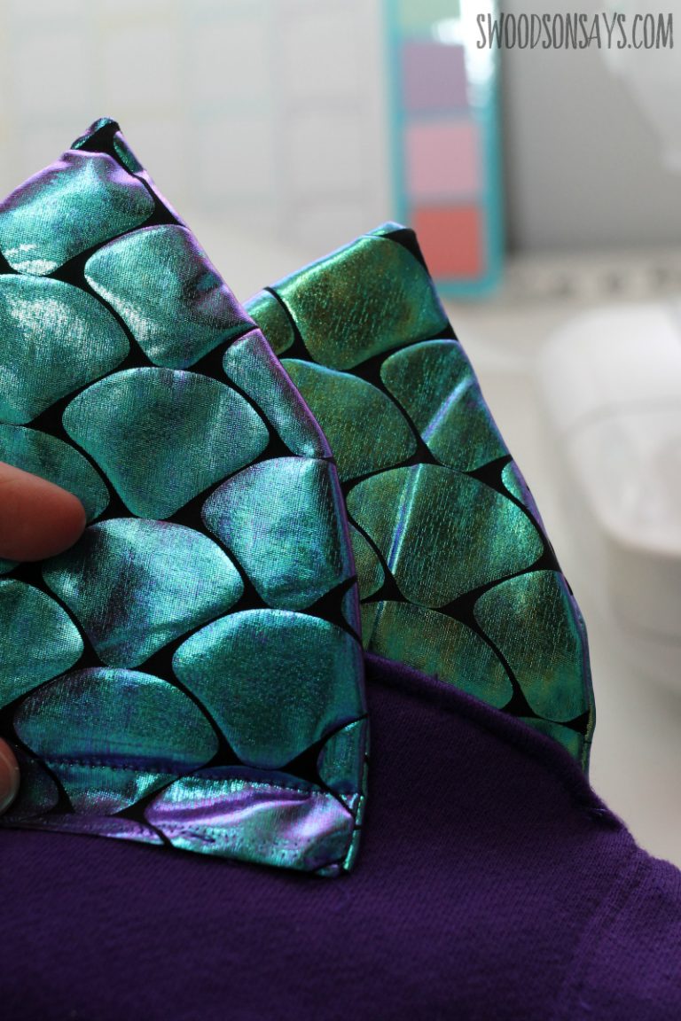 Dragon wings costume diy tutorial - Swoodson Says