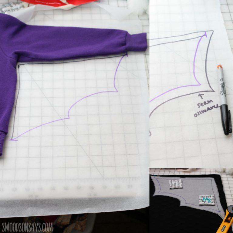 Dragon wings costume diy tutorial - Swoodson Says