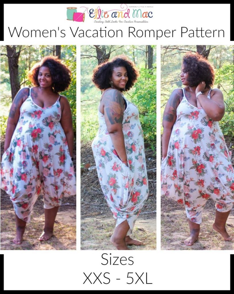 20+ women's romper sewing patterns - Swoodson Says