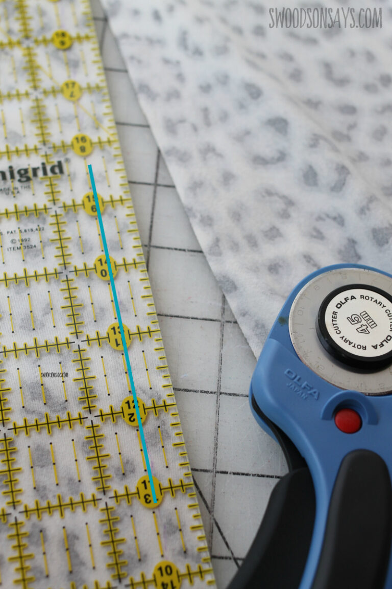 How to add fabric to a shirt to make it bigger - Swoodson Says