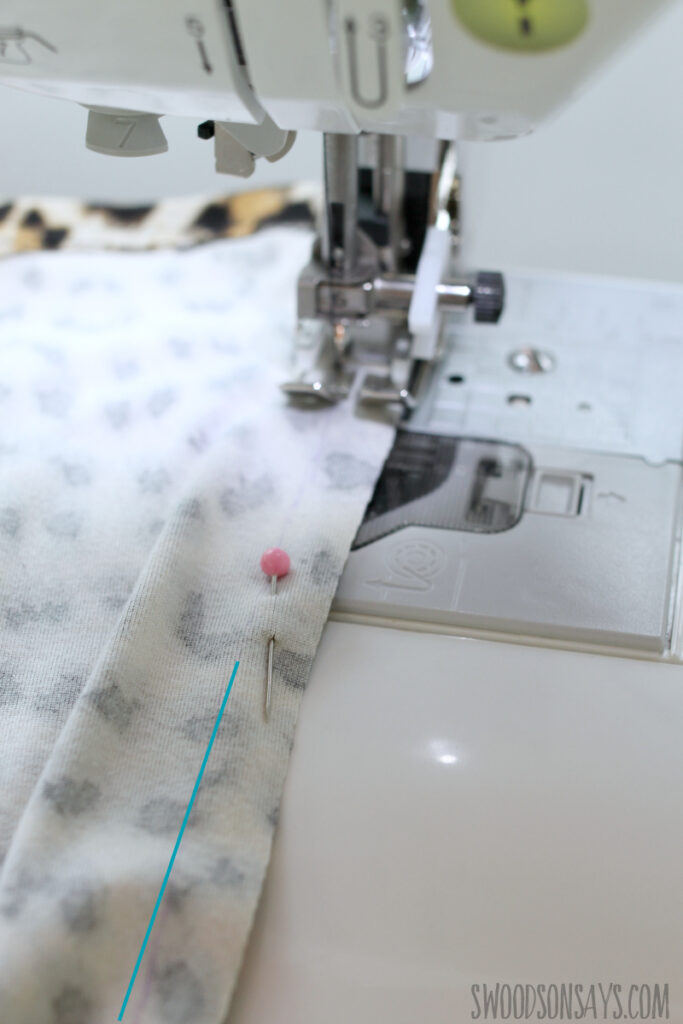 How to add fabric to a shirt to make it bigger - Swoodson Says