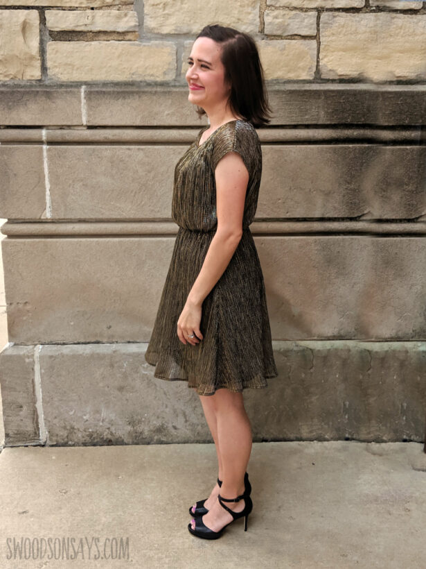 How to alter a dress that is too big - Swoodson Says