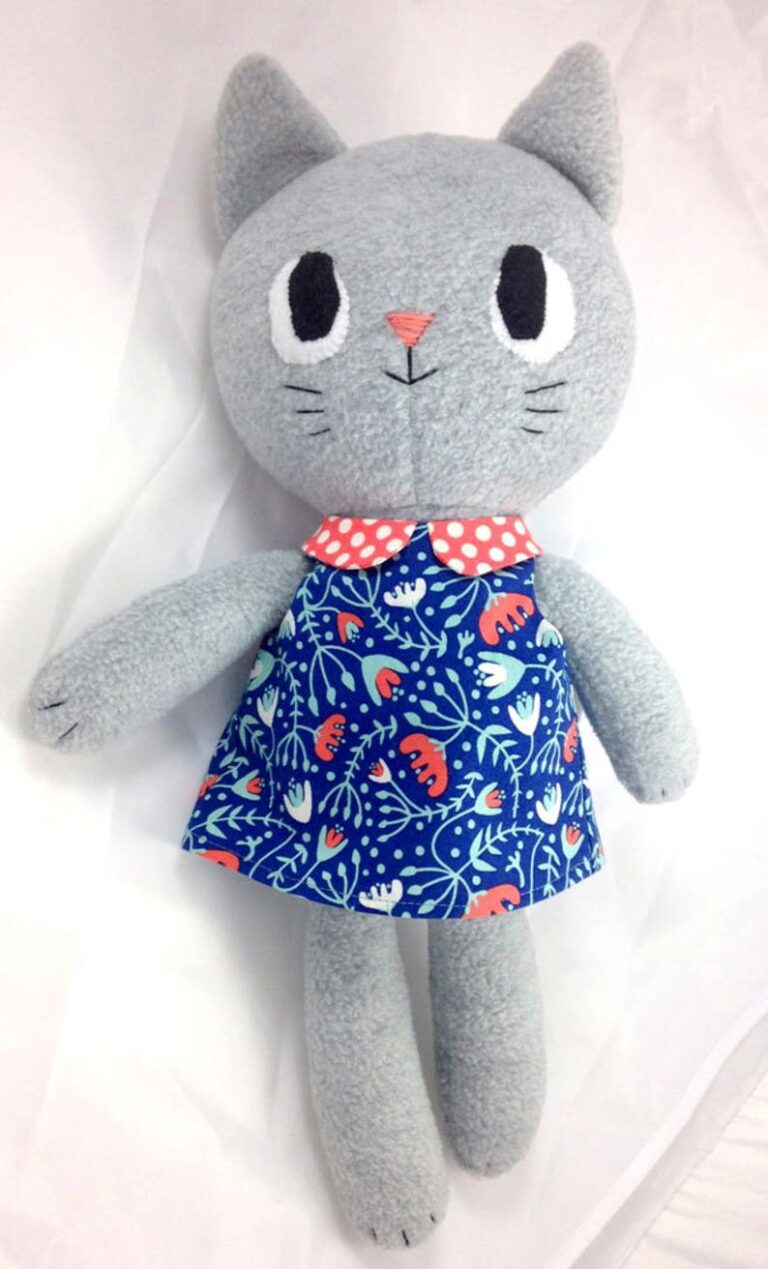 15+ stuffed cat sewing patterns - Swoodson Says