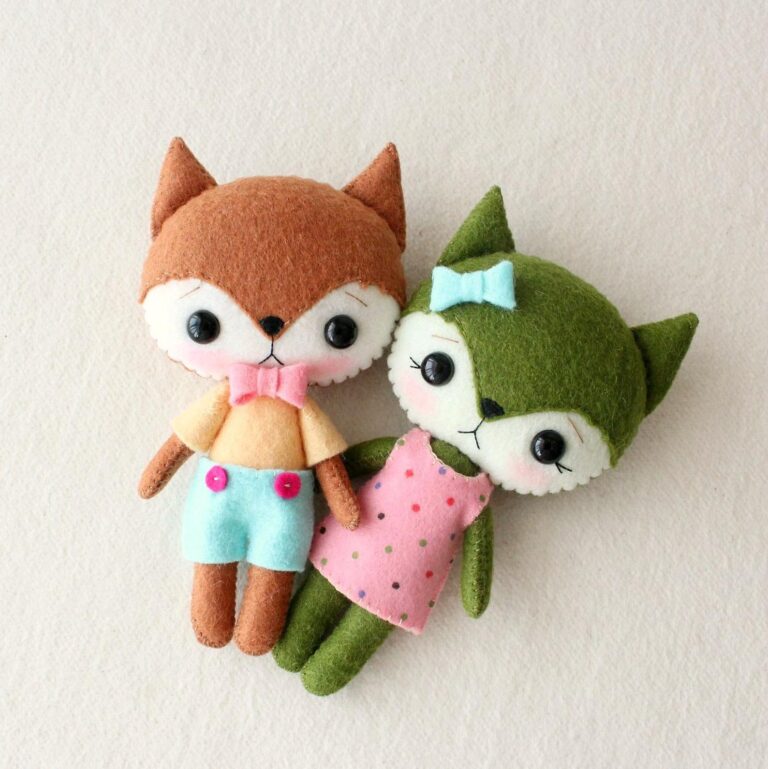 The cutest stuffed animal sewing patterns to download - Swoodson Says