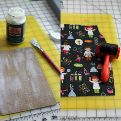 Fabric covered notebook tutorial - Swoodson Says