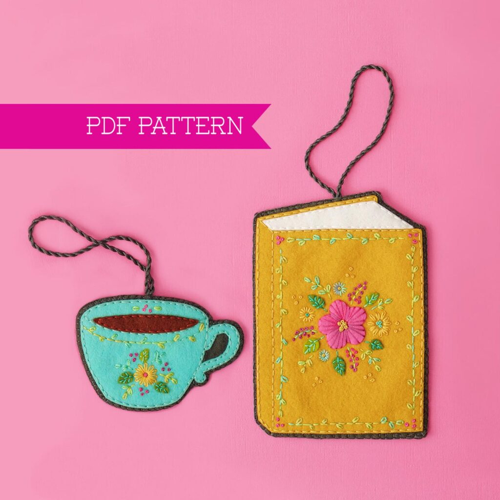 15+ things to stitch & sew for book lovers - Swoodson Says