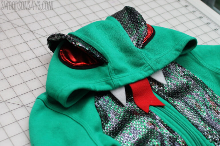 Snake costume DIY free pattern & tutorial - Swoodson Says