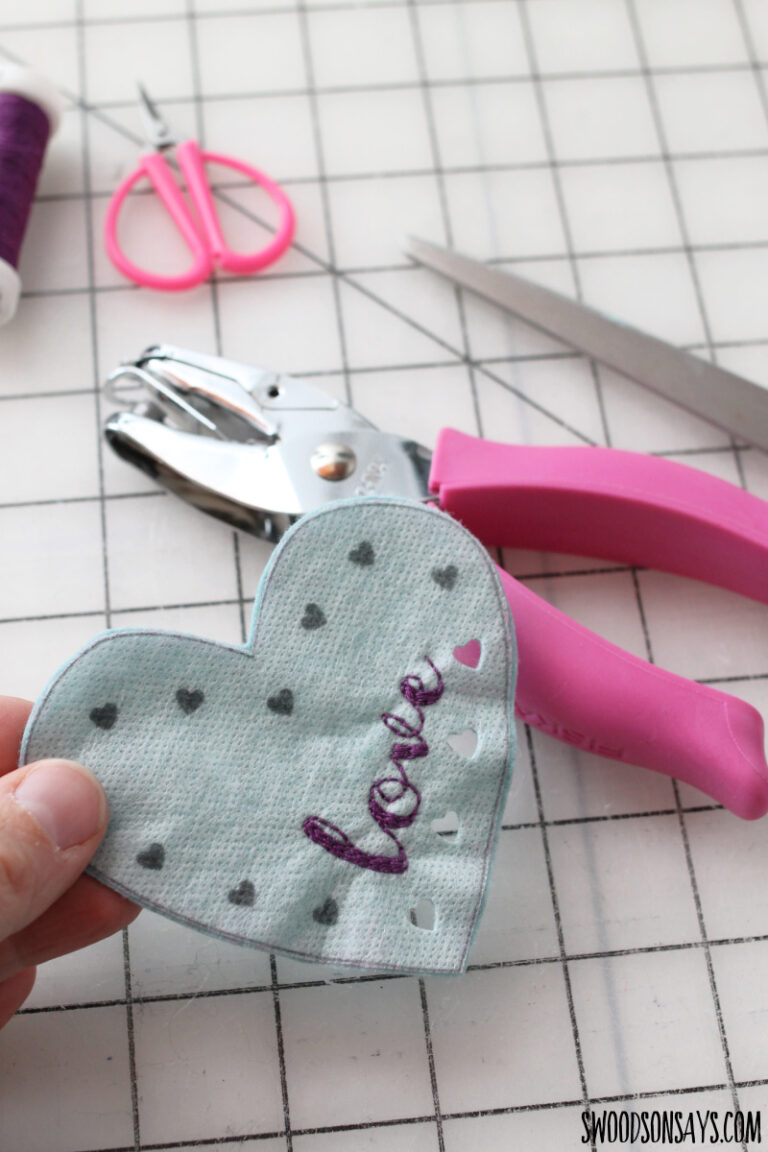 Free felt heart ornament patterns - Swoodson Says