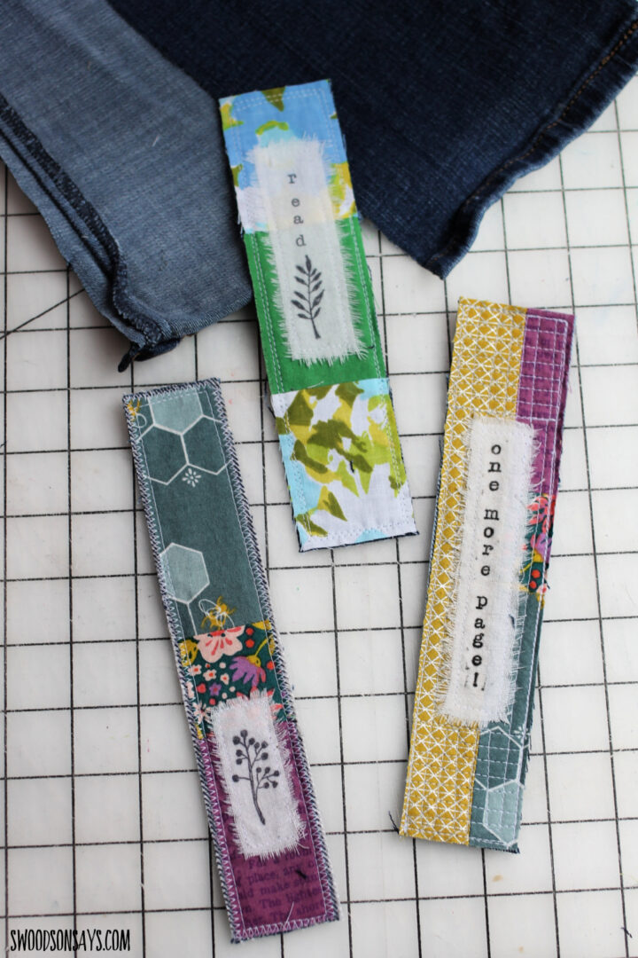 How to sew a bookmark - a beginner sewing tutorial - Swoodson Says