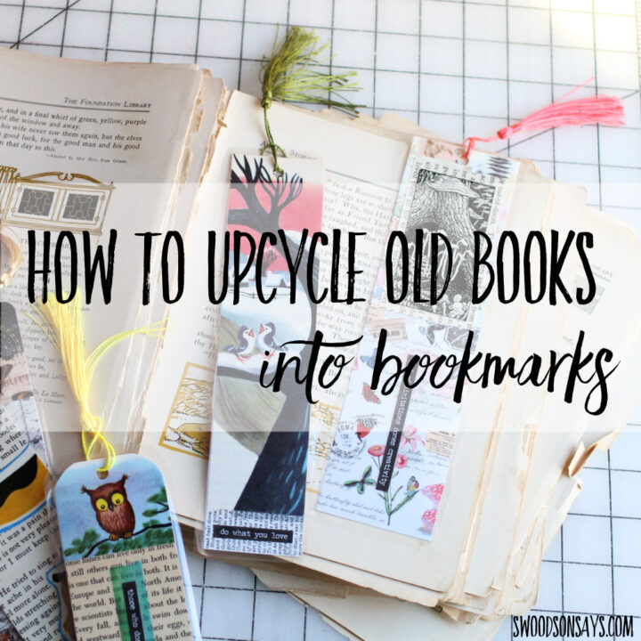 35+ easy crafts with old books - Swoodson Says