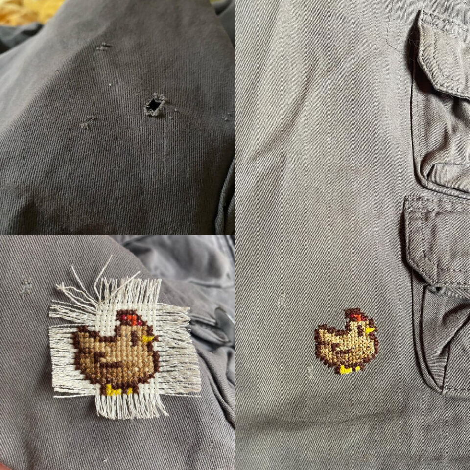 How to mend a hole - 20+ creative inspiration & tutorials - Swoodson Says