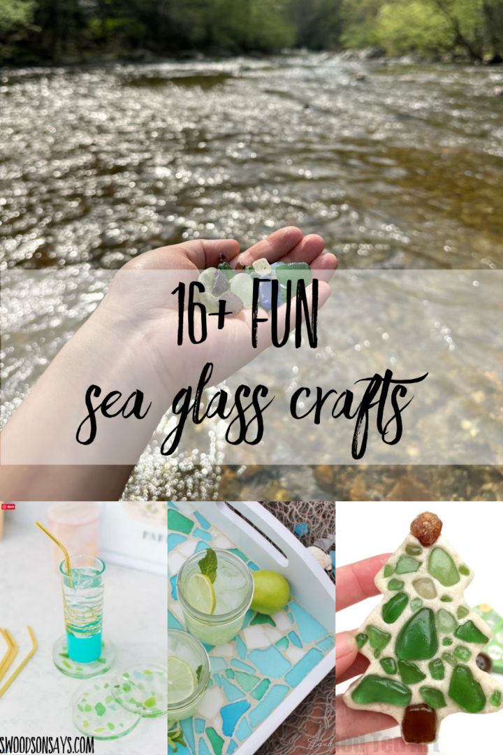 16+ fun sea glass craft ideas - Swoodson Says
